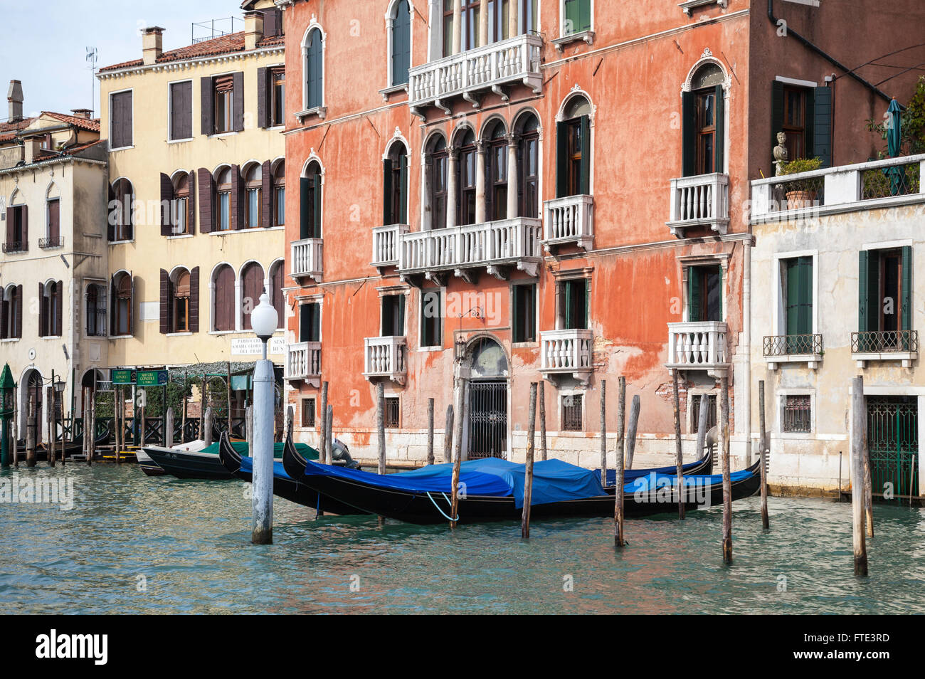 Venetian balconies by grand canal High Resolution Stock Photography and ...