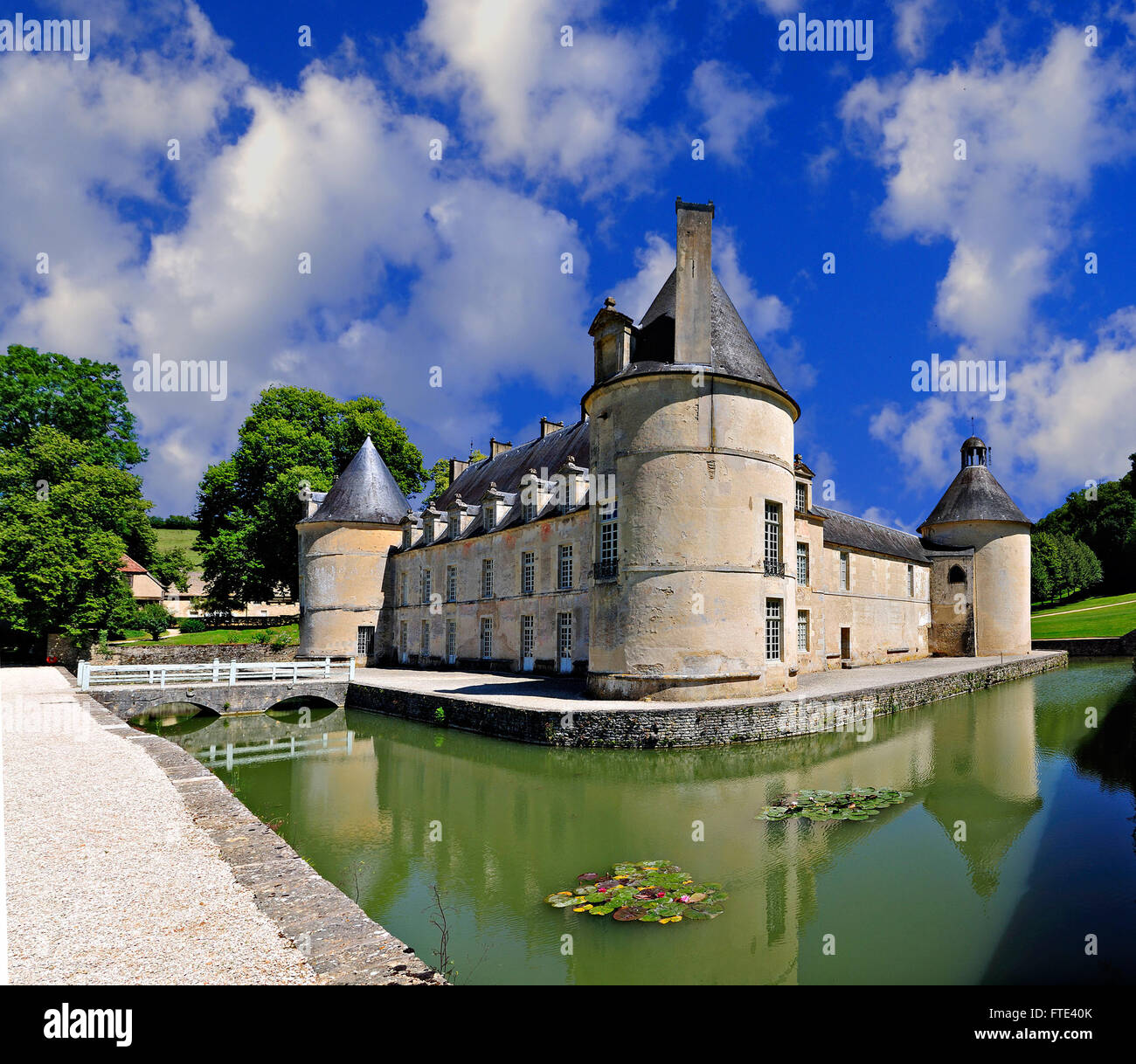 Chateau bussy rabutin burgundy france hi-res stock photography and ...