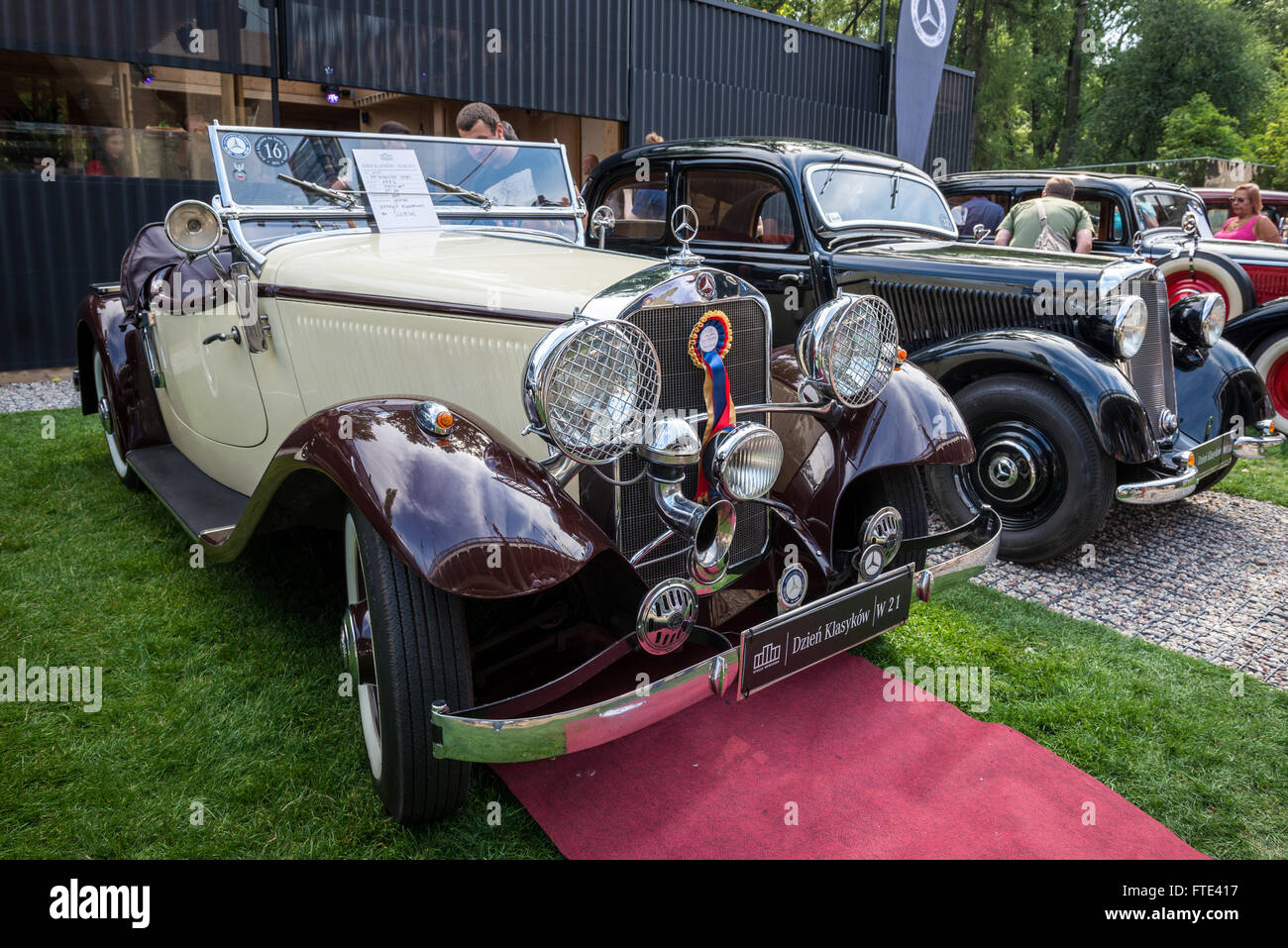 Mercedes-Benz W21 200 from 1936 roadster sport from 1936 during ...