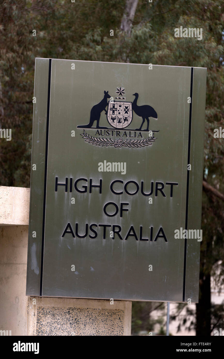 The High Court of Australia in Canberra, Australia Stock Photo - Alamy