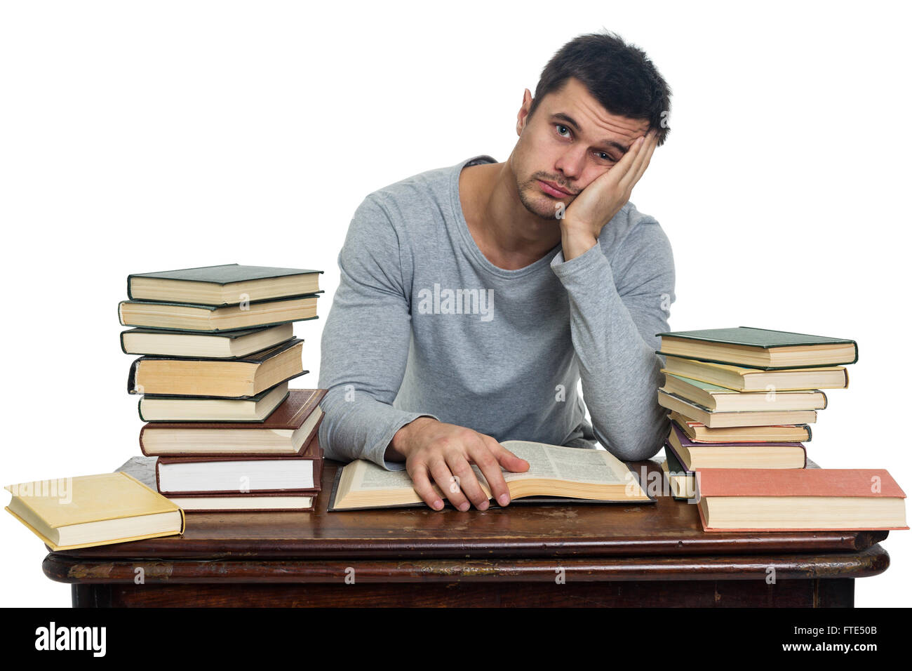 Studying table hi-res stock photography and images - Alamy