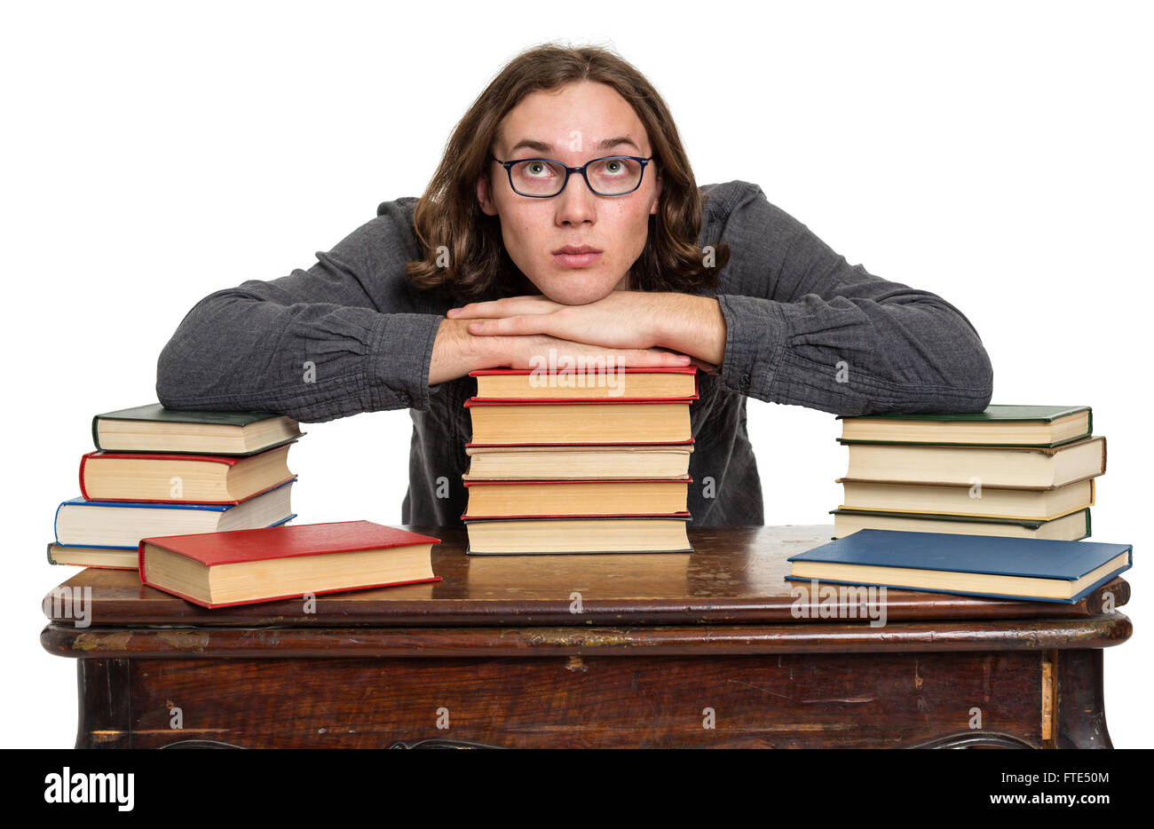 Table reading hi-res stock photography and images - Alamy
