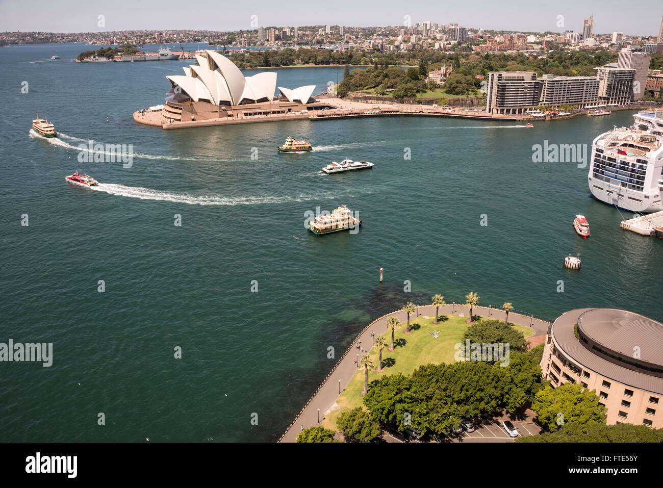 Aerial View Circular Quay High Resolution Stock Photography and Images ...
