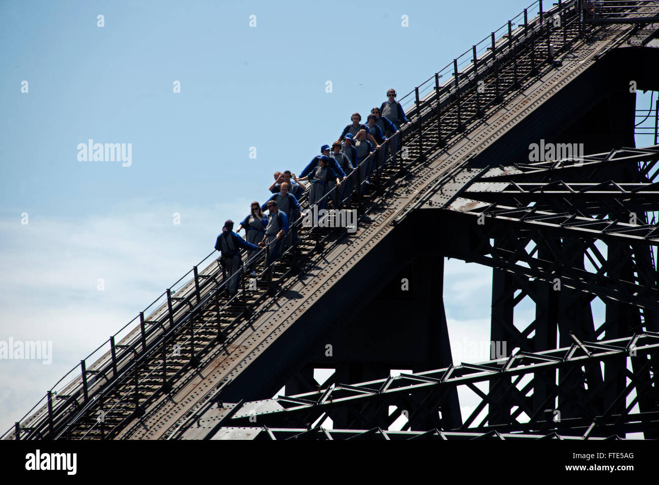 One of the tourist attractions is the Bridge Climb on Harbour Bridge in ...