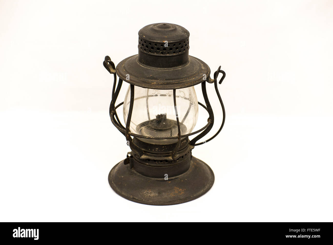 old lantern isolated Stock Photo - Alamy