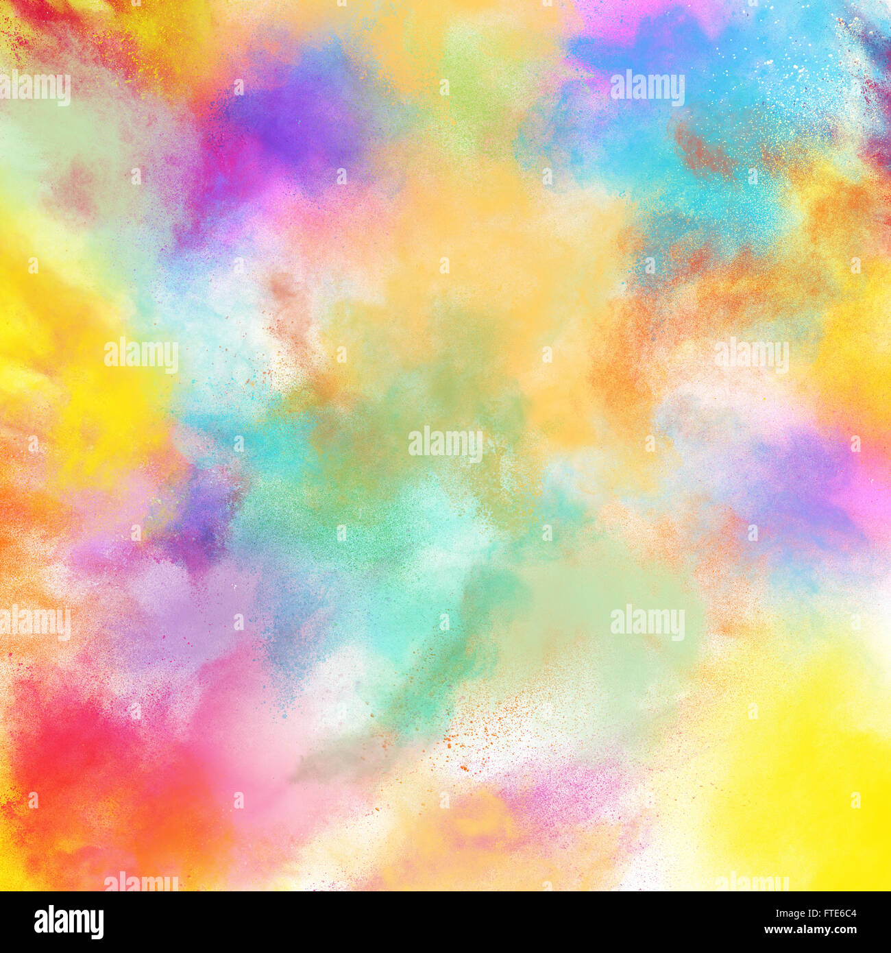 Spring colourful burst Stock Photo - Alamy