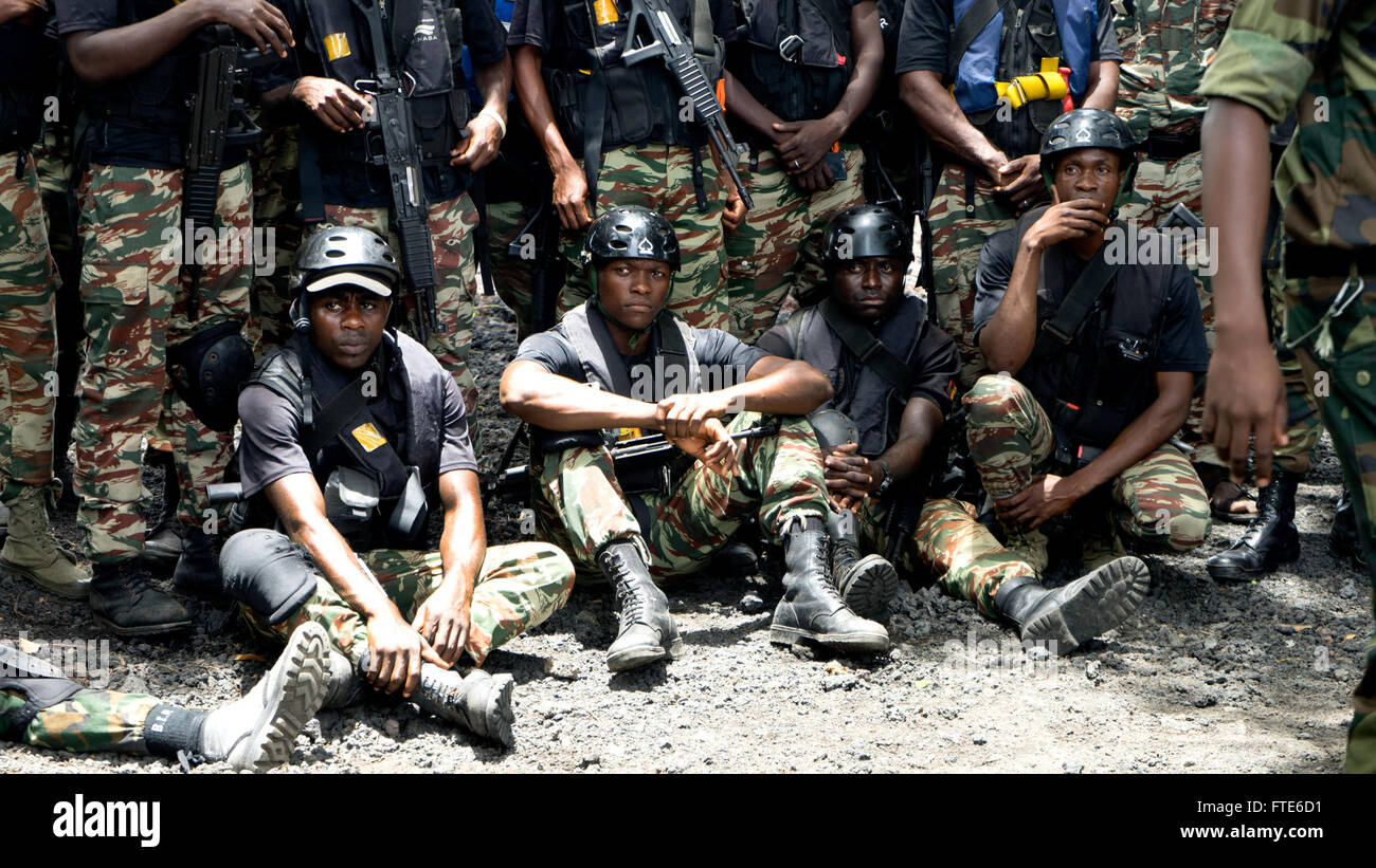 Nigerian navy special forces hi-res stock photography and images - Alamy