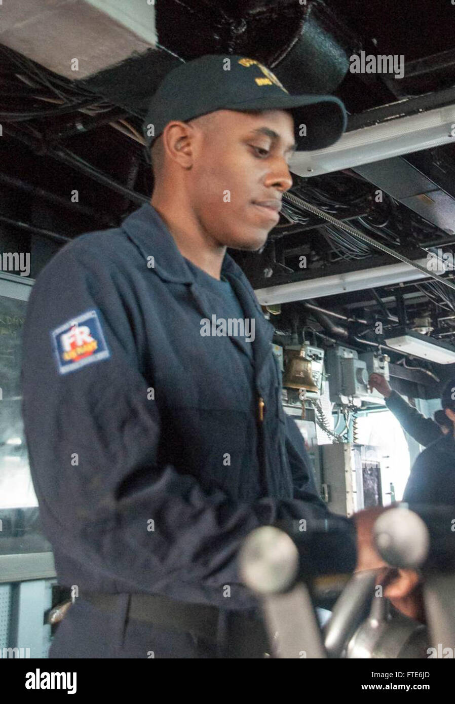 151108-N-ZZ-999-001 ATLANTIC OCEAN (Nov. 8, 2015) Logistics Specialist ...
