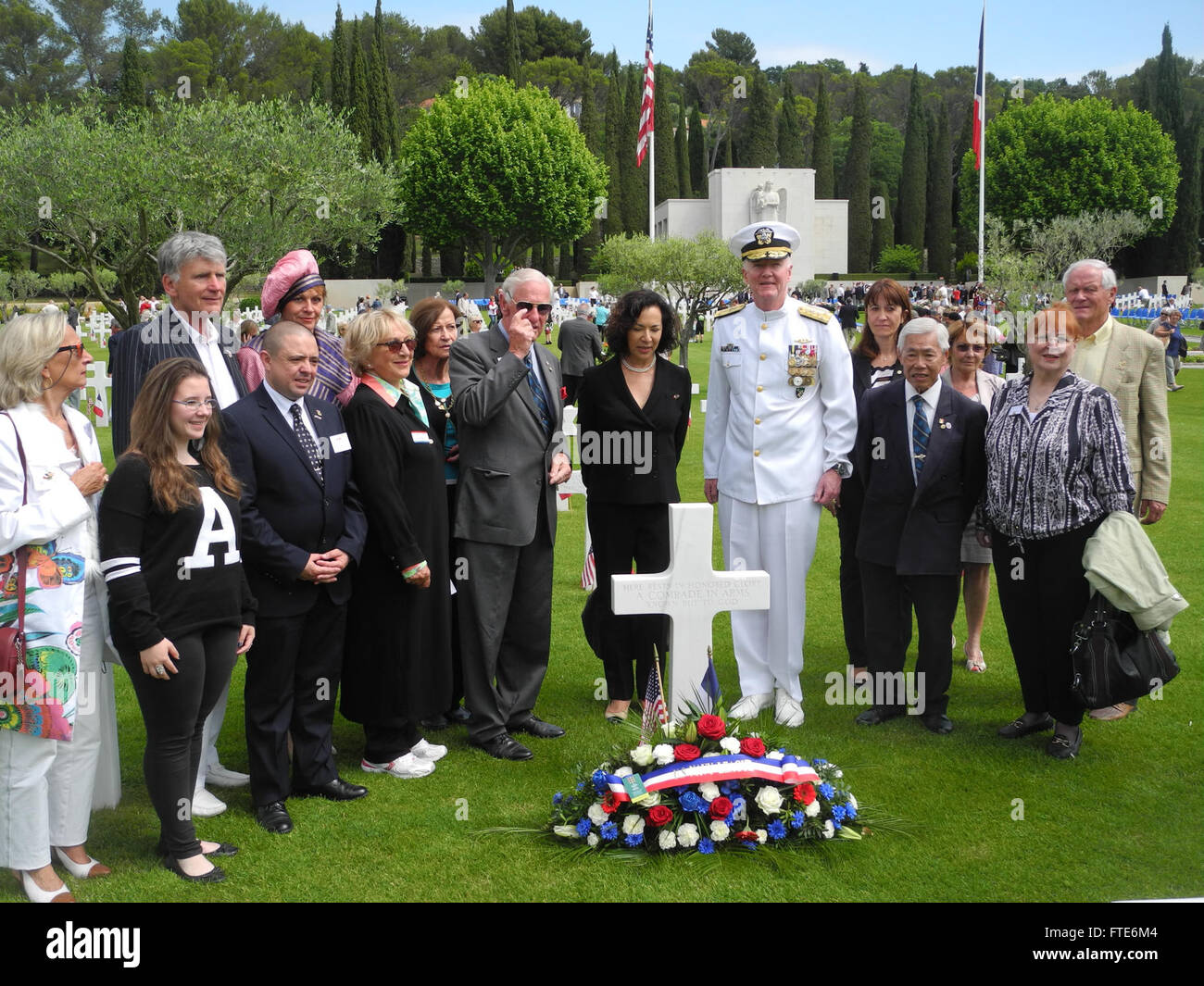 Vice Admiral James G. Foggo III, Commander of the U.S. 6th Fleet, is ...