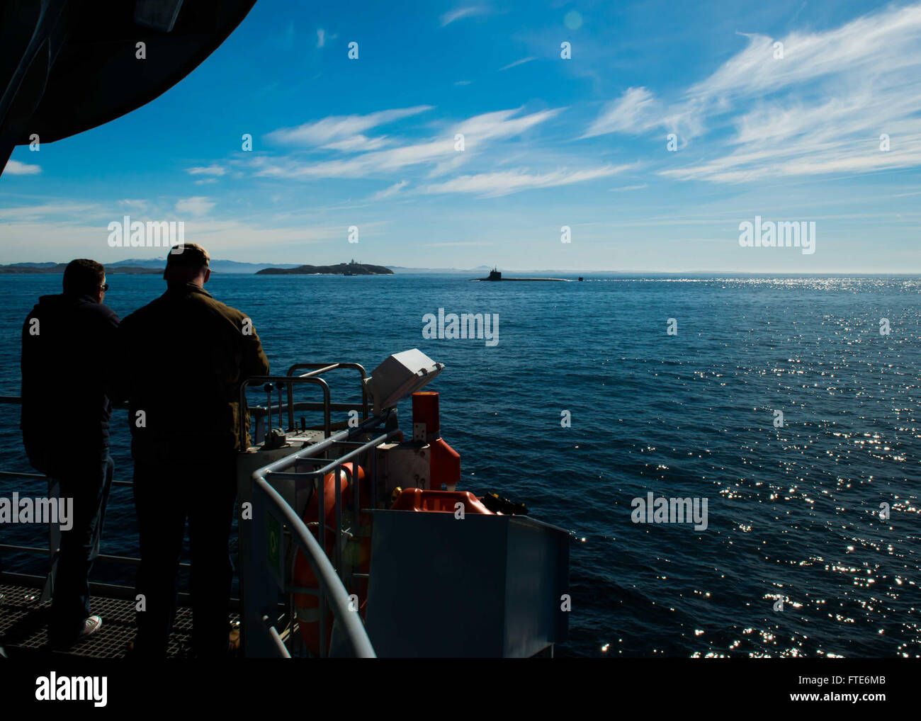 The Royal Norwegian Coast Guard patrol boat KV Tor (W334) performs a ...