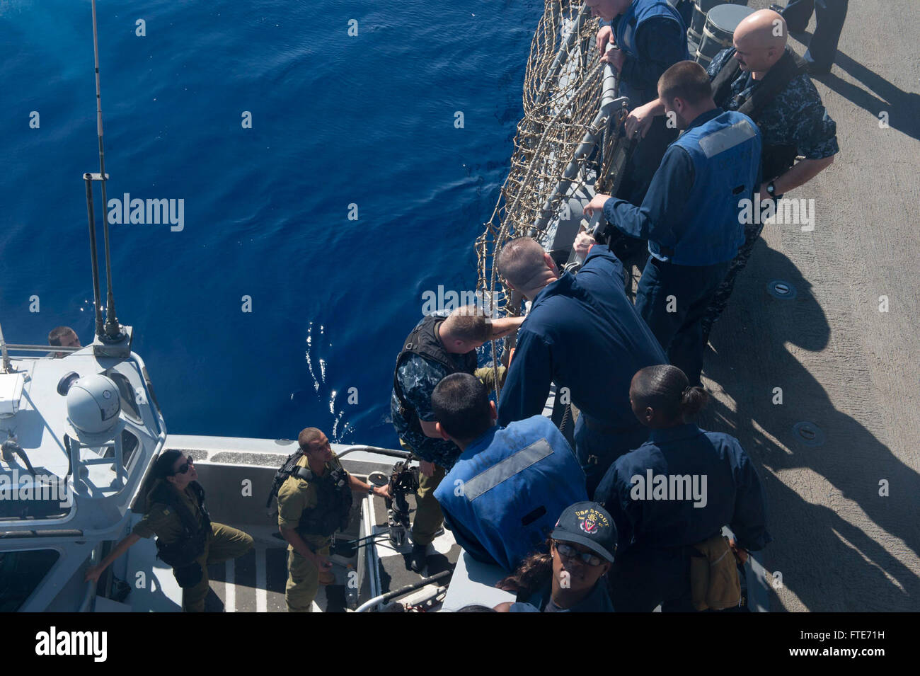 This photograph captures Chief Information Systems Technician Timothy ...
