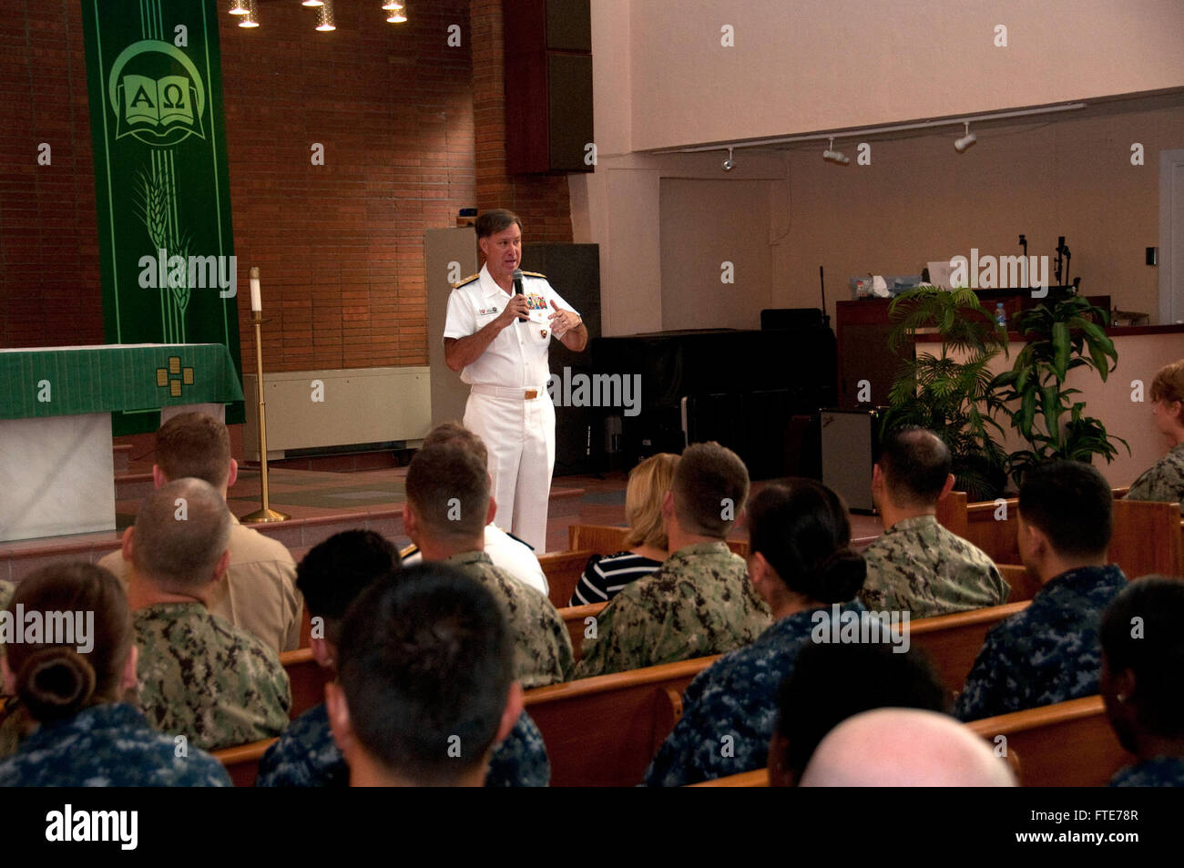 Adm. Mark Ferguson, commander of U.S. Naval Forces Europe-Africa ...