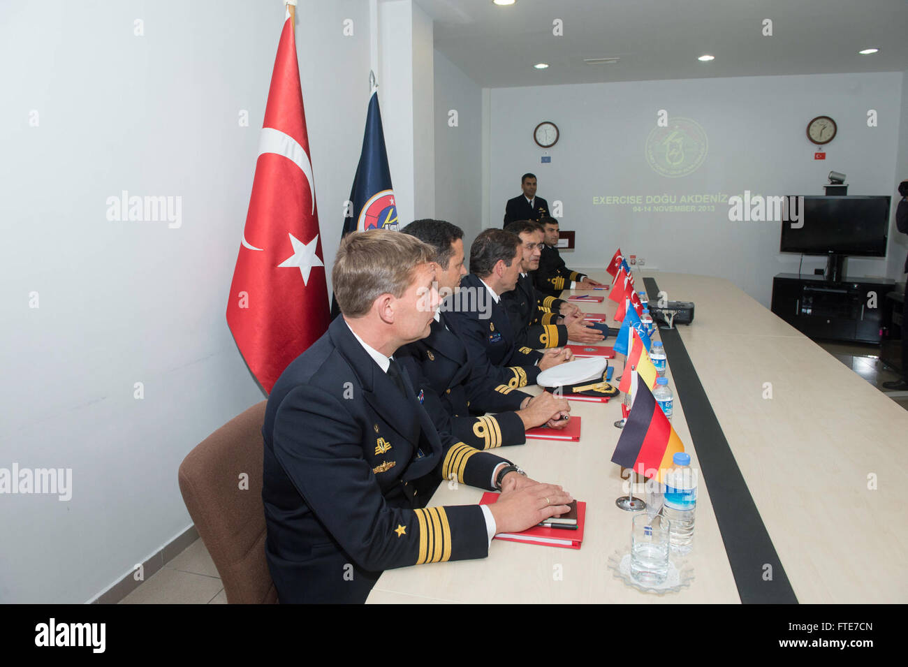On November 6, 2013, a press conference was held at the Aksaz Naval ...