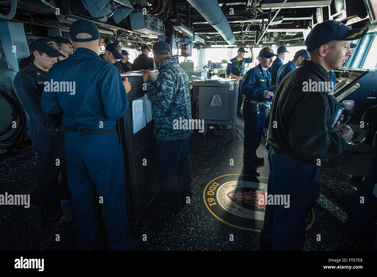 Inside destroyer ship hi-res stock photography and images - Alamy