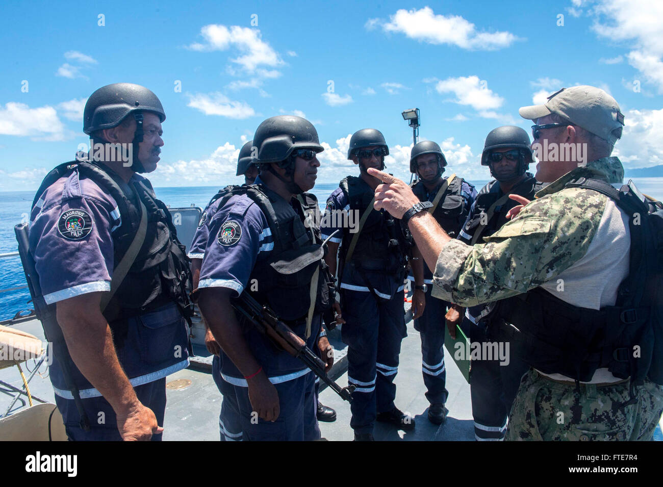 Petty Officer 2nd Class John A. Wilcox, U.S. Navy maritime interdiction ...