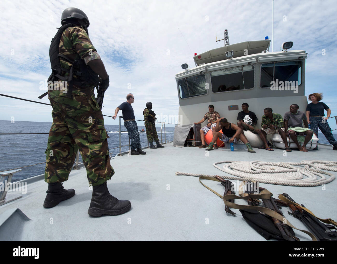 Us coast guard boarding team hi-res stock photography and images - Alamy