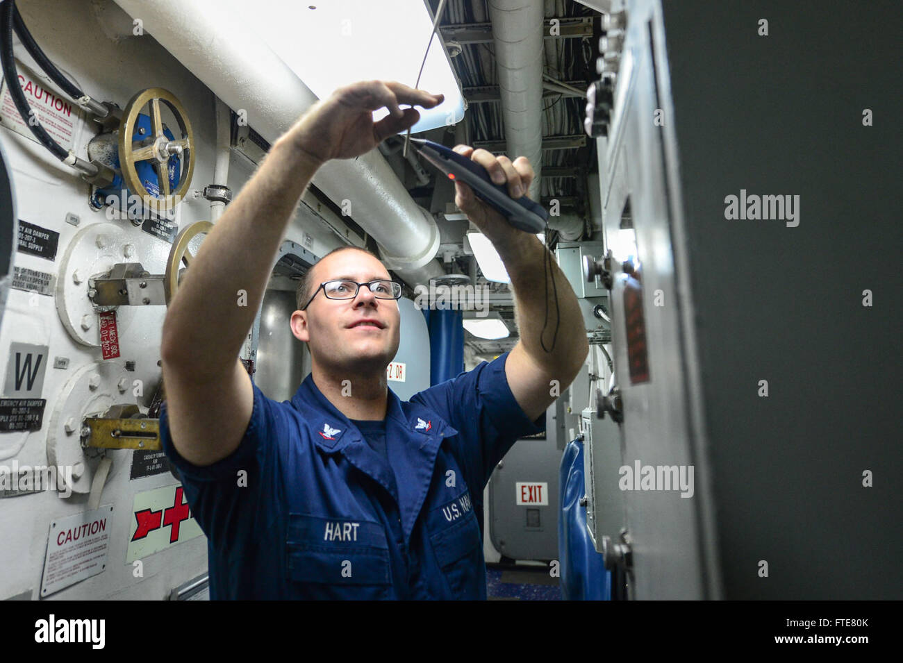 U s navy interior communications electrician hi-res stock photography ...