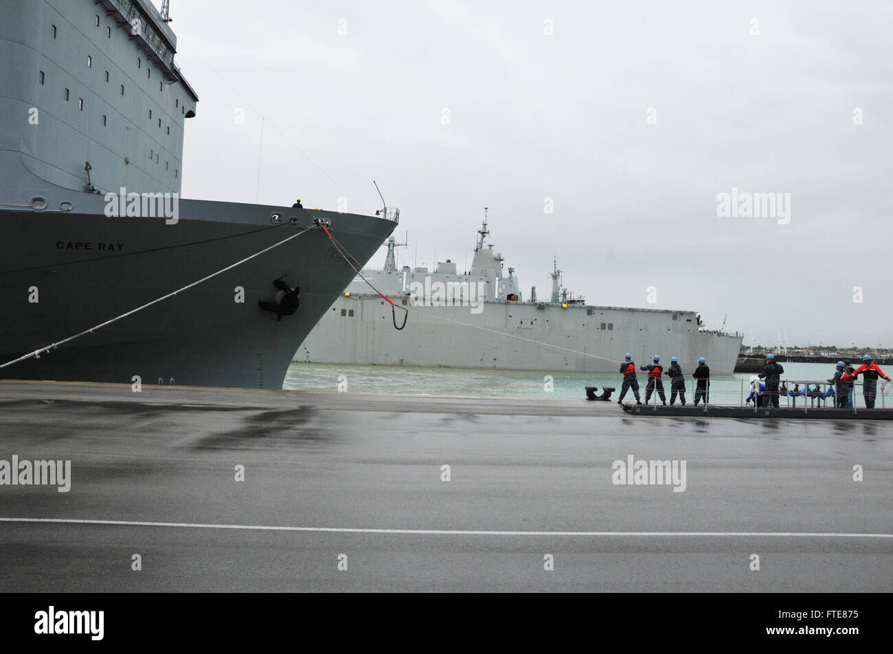 The MV Cape Ray, a container ship modified for chemical weapons ...