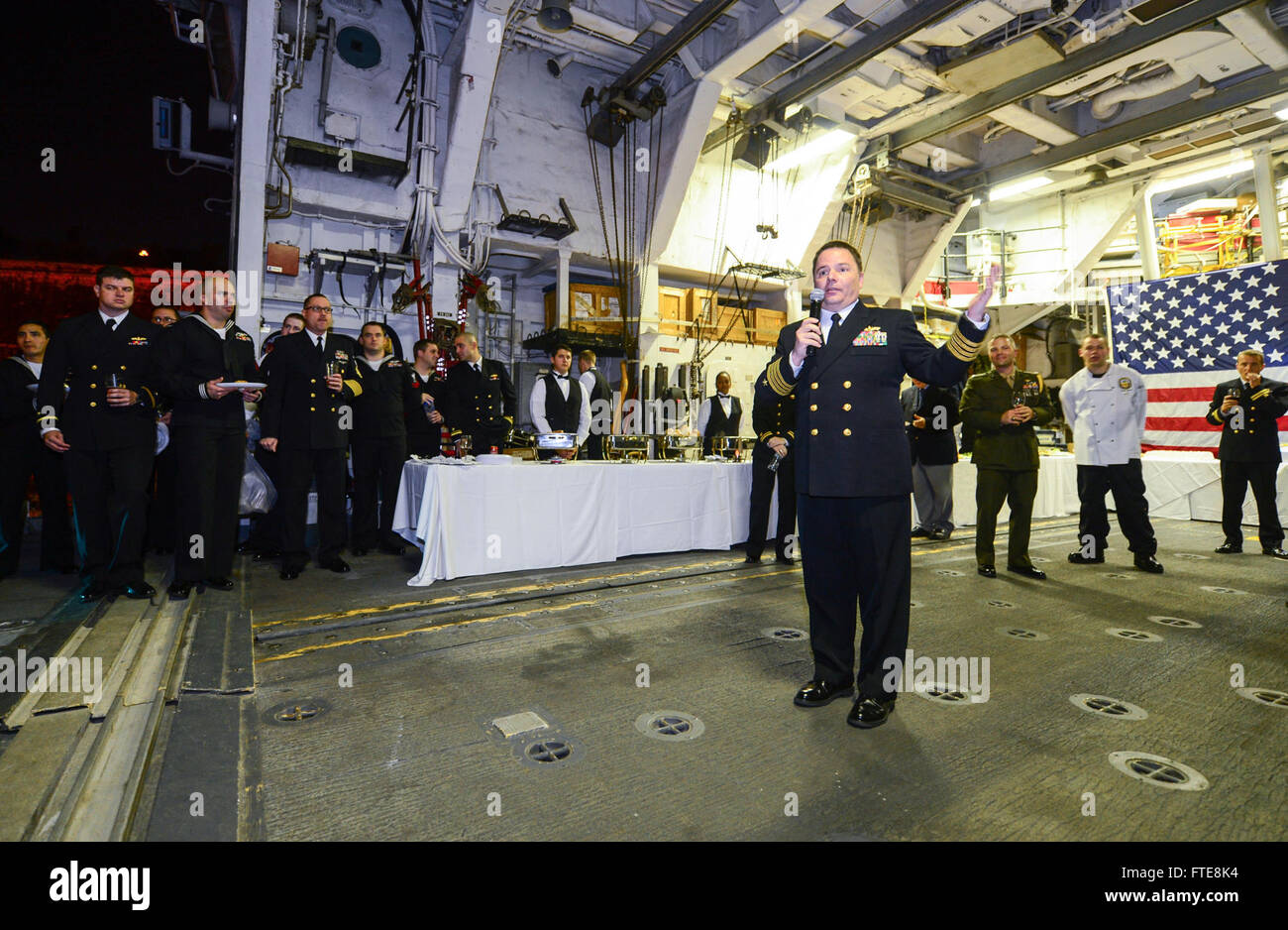 On December 16, 2013, *Capt. Rick Cheeseman*, commanding officer of the ...