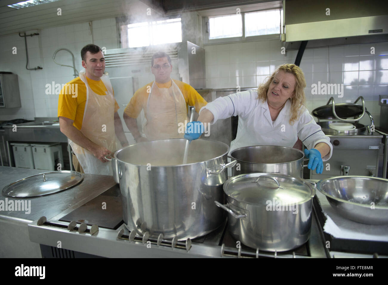 Ensign Carson Talley and Fire Controlman 2nd Class Joshua Gonzalez ...