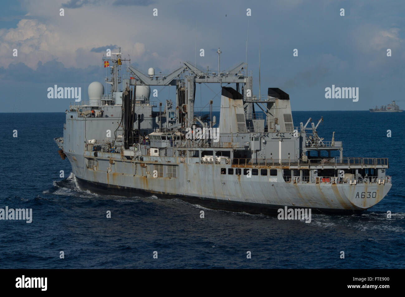 Replenishment at sea ras hi-res stock photography and images - Alamy