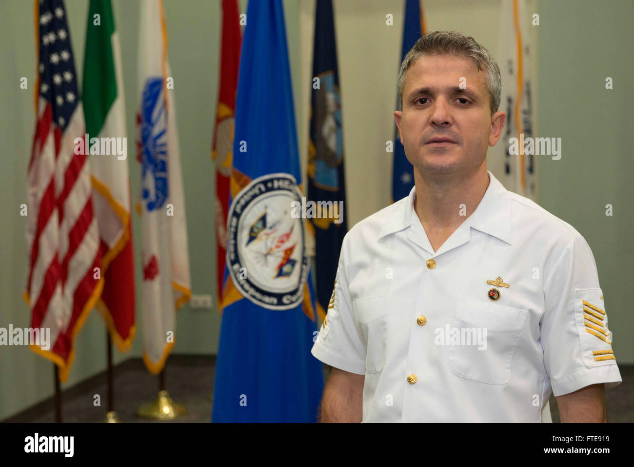 In this 2014 image, Turkish Navy Master Chief Petty Officer Harun Mihci ...