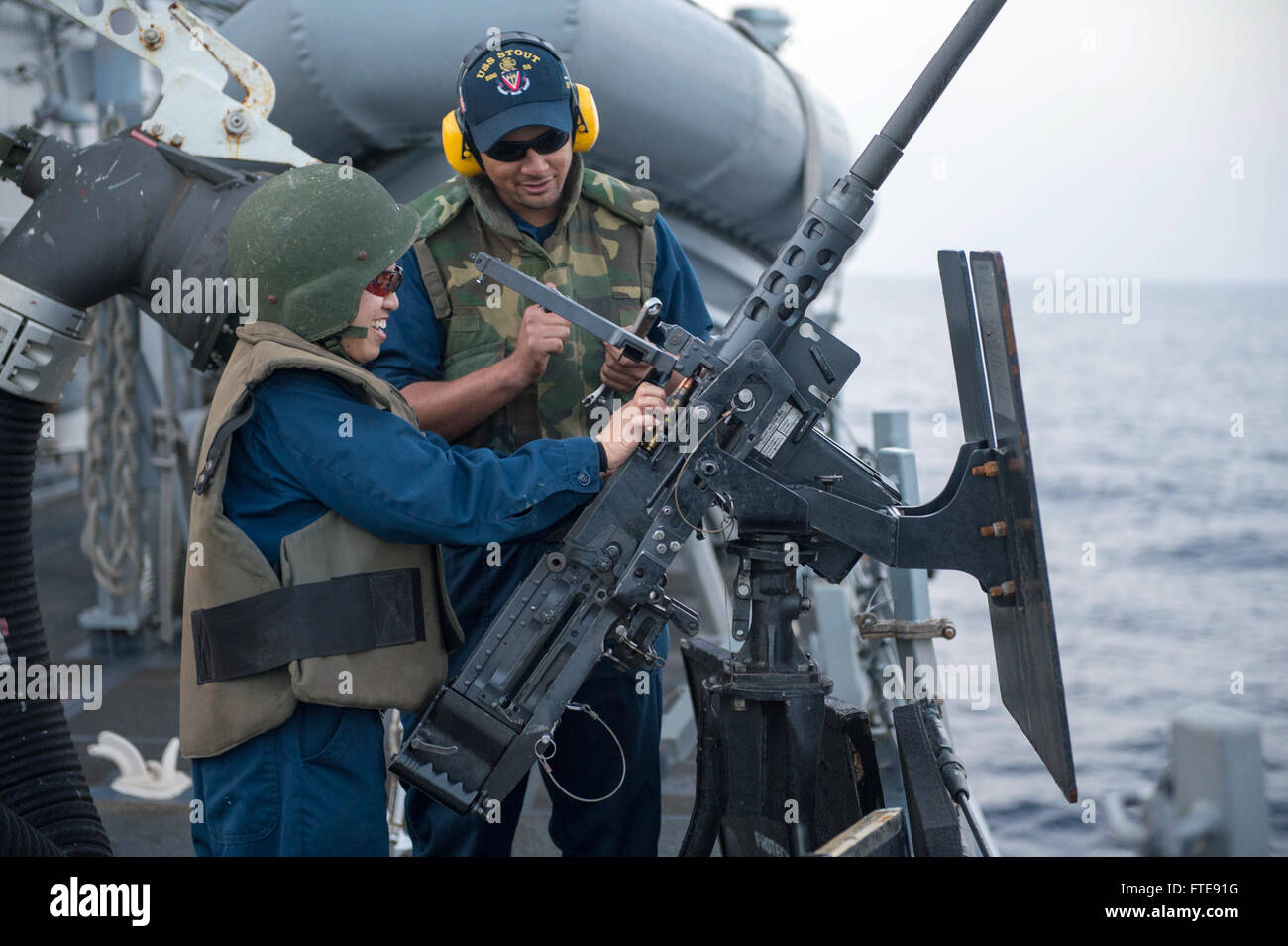This U.S. Navy photo shows Gunner’s Mate 2nd Class Gregory Spaulding ...