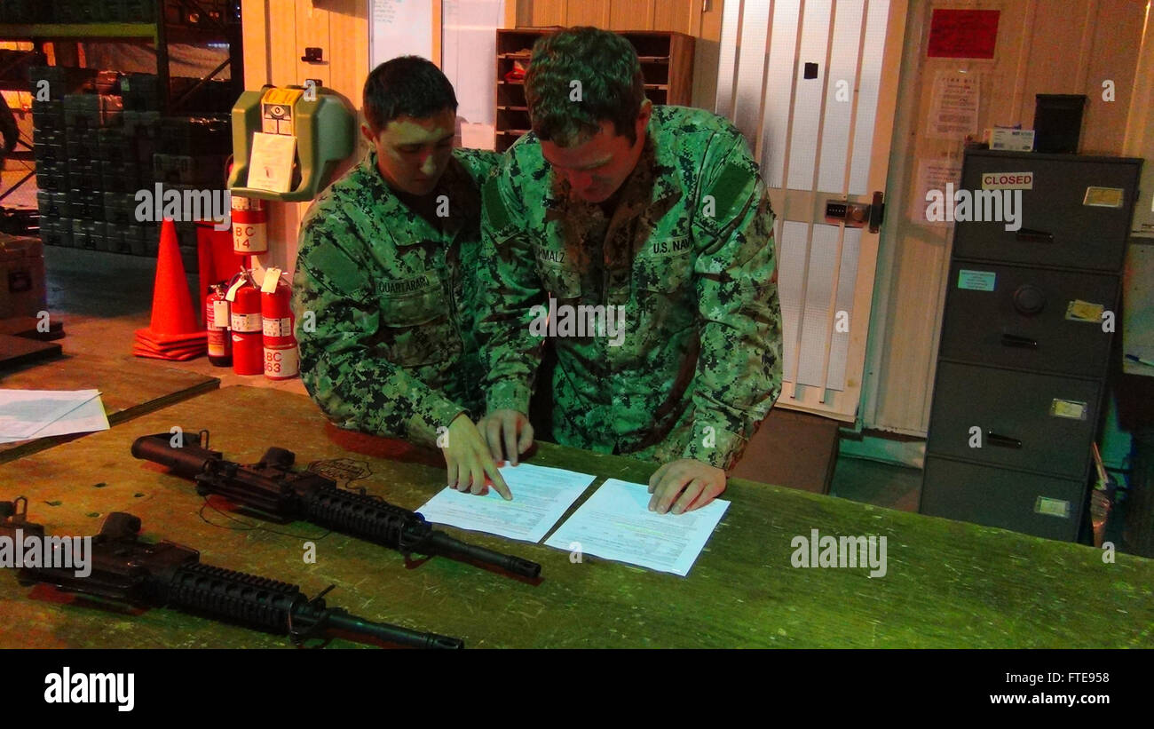 Petty Officers Joseph Quartararo and Joshua Schmalz, from Coastal ...