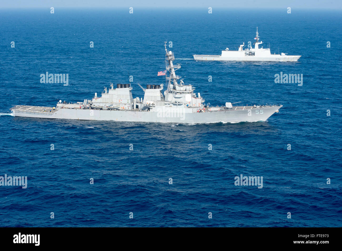 On January 17, 2014, the USS Stout (DDG 55), an Arleigh Burke-class ...