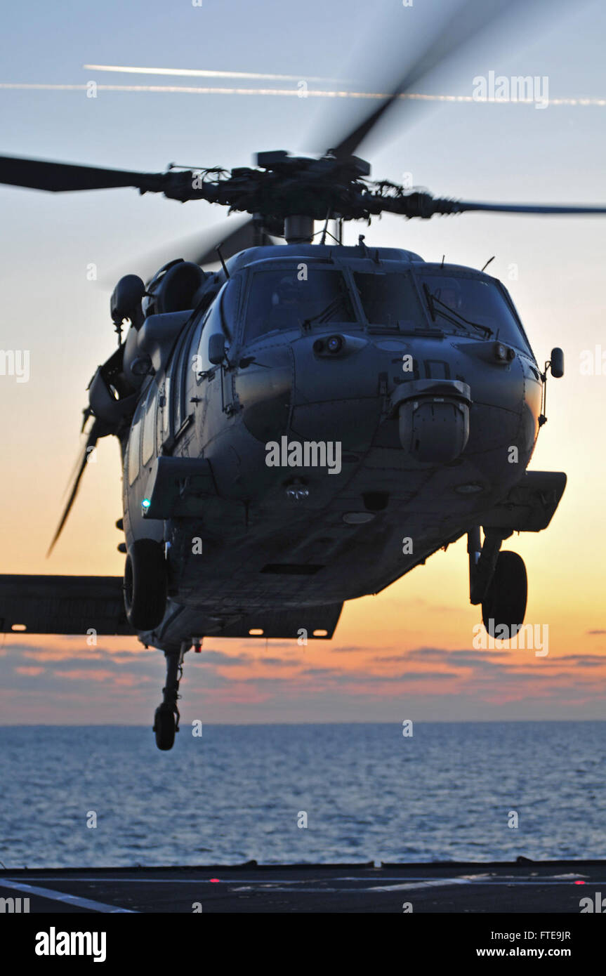 140205-N-PE825-053 Black Sea (Feb. 5, 2014) - A MH-60S Seahawk ...
