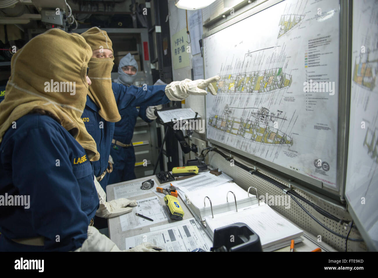 Damage control locker hi-res stock photography and images - Alamy