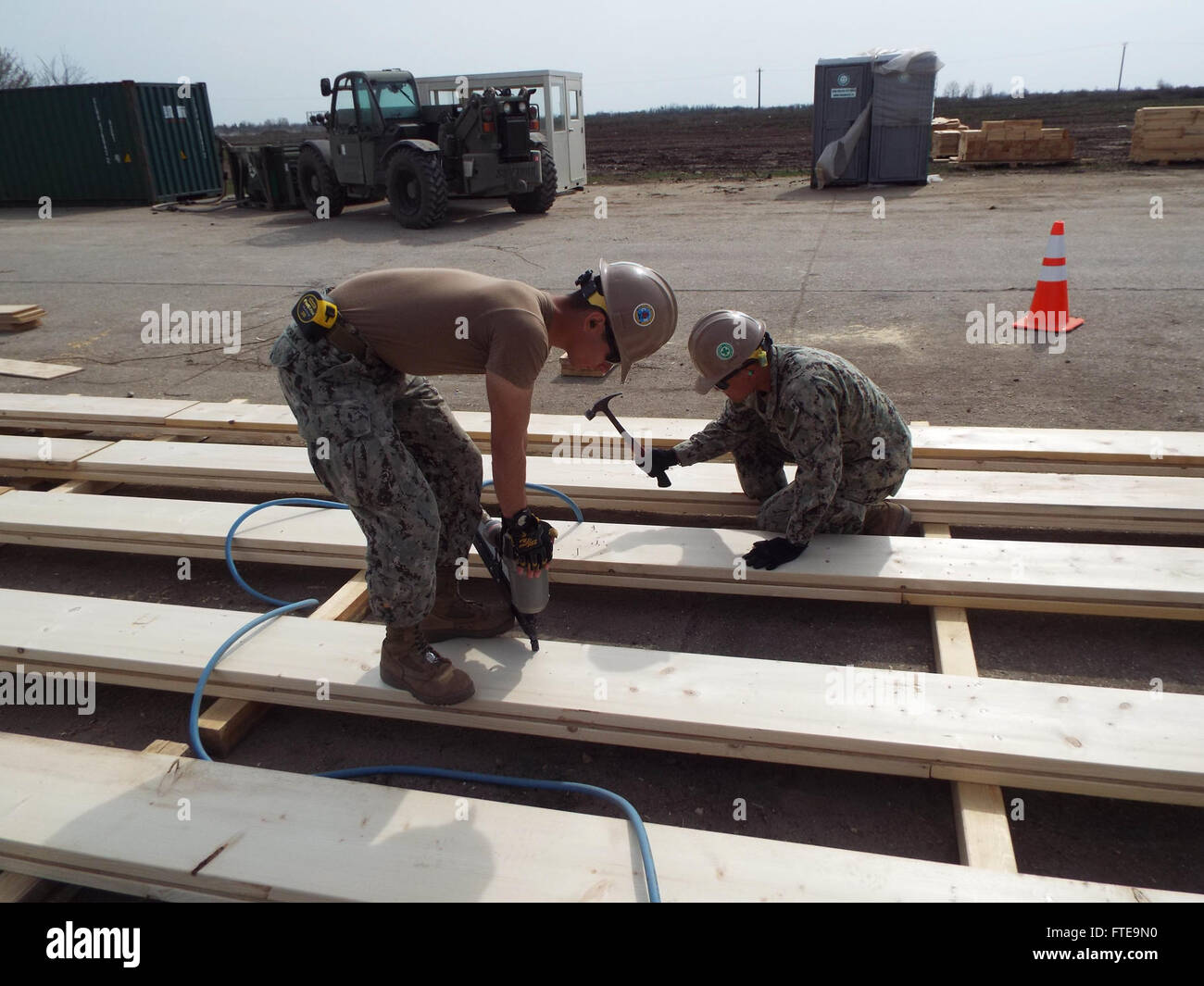 This image, taken at Deveselu Air Base, Romania, shows Builder 3rd ...