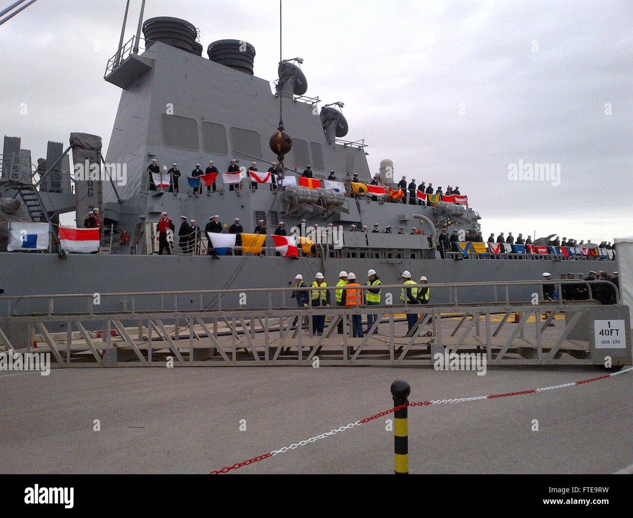 In February 2014, civilian contractors at Naval Station Rota in Spain ...
