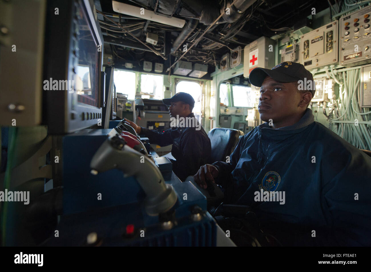 Ship bridge monitor hi-res stock photography and images - Alamy