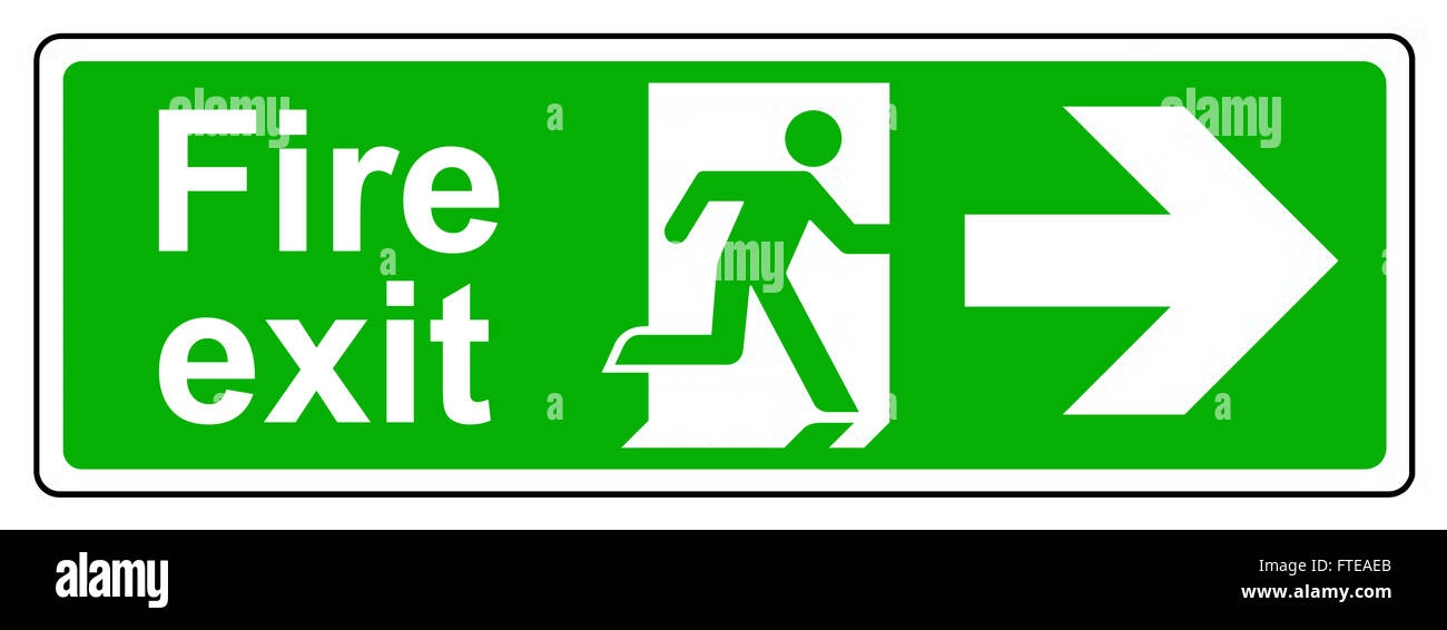 Fire door keep closed sign hi-res stock photography and images - Alamy