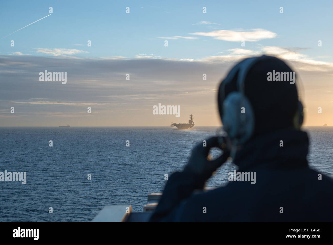 Quartermaster 3rd Class Jordan Goodell of the USS Philippine Sea (CG 58 ...