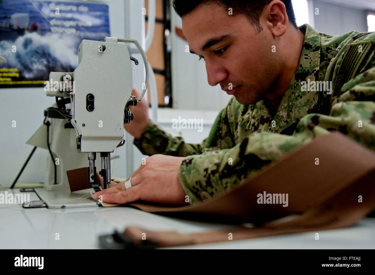 Aviation Structural Mechanic 2nd Class Danny Almazan of Patrol Squadron ...