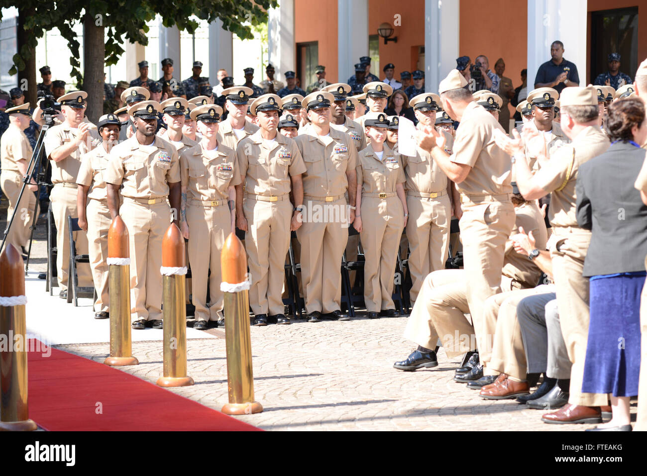Chief petty officers pinning ceremony hi-res stock photography and ...