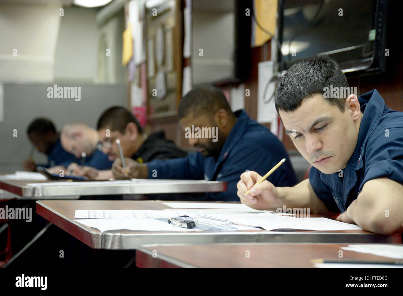 E 6 advancement exam hi-res stock photography and images - Alamy