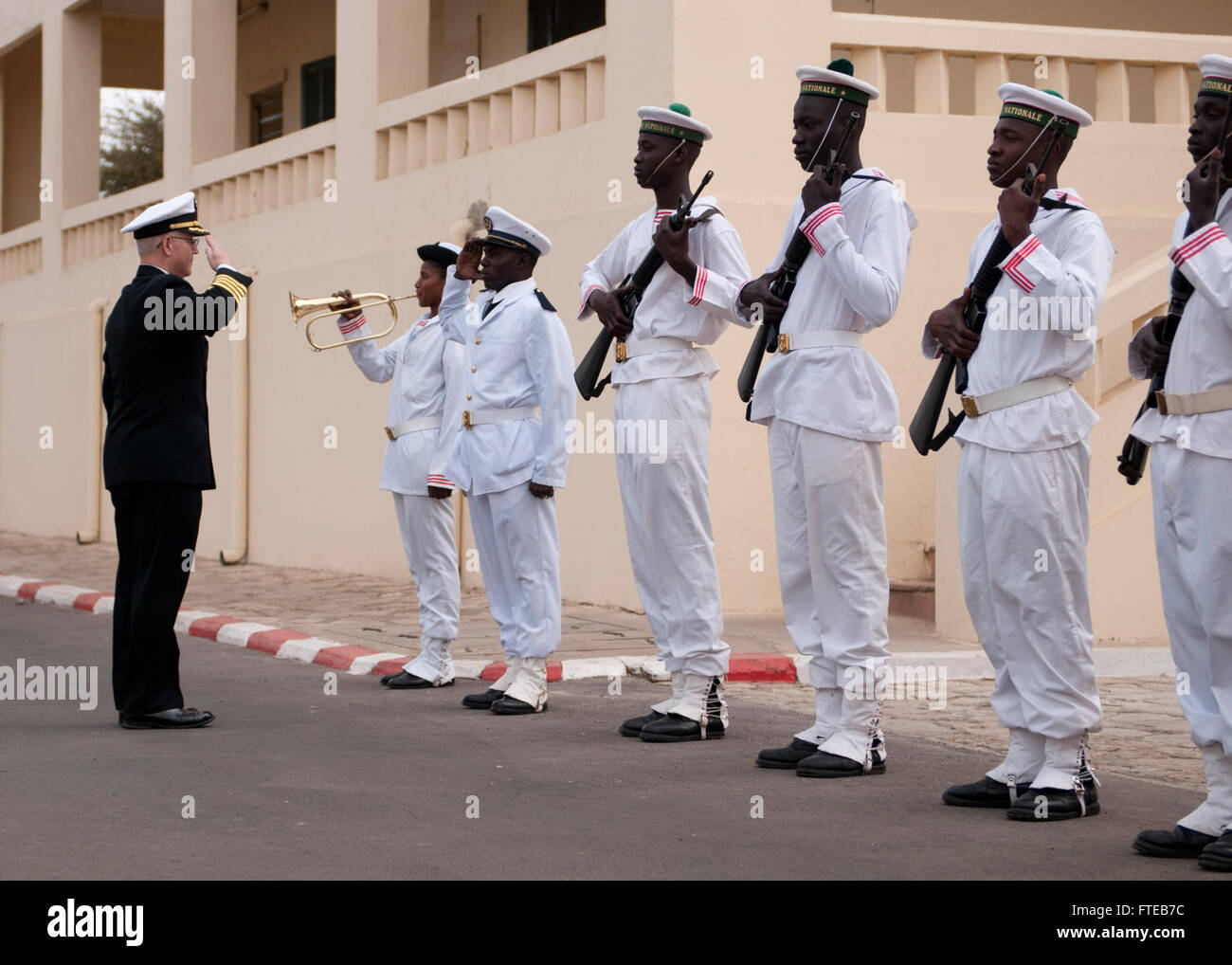 Ceremonial guard dakar hi-res stock photography and images - Alamy