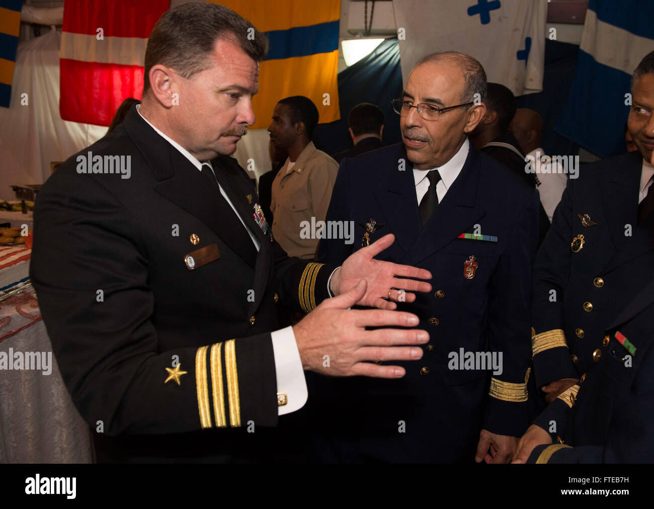Commanding officer interacts hi-res stock photography and images - Alamy