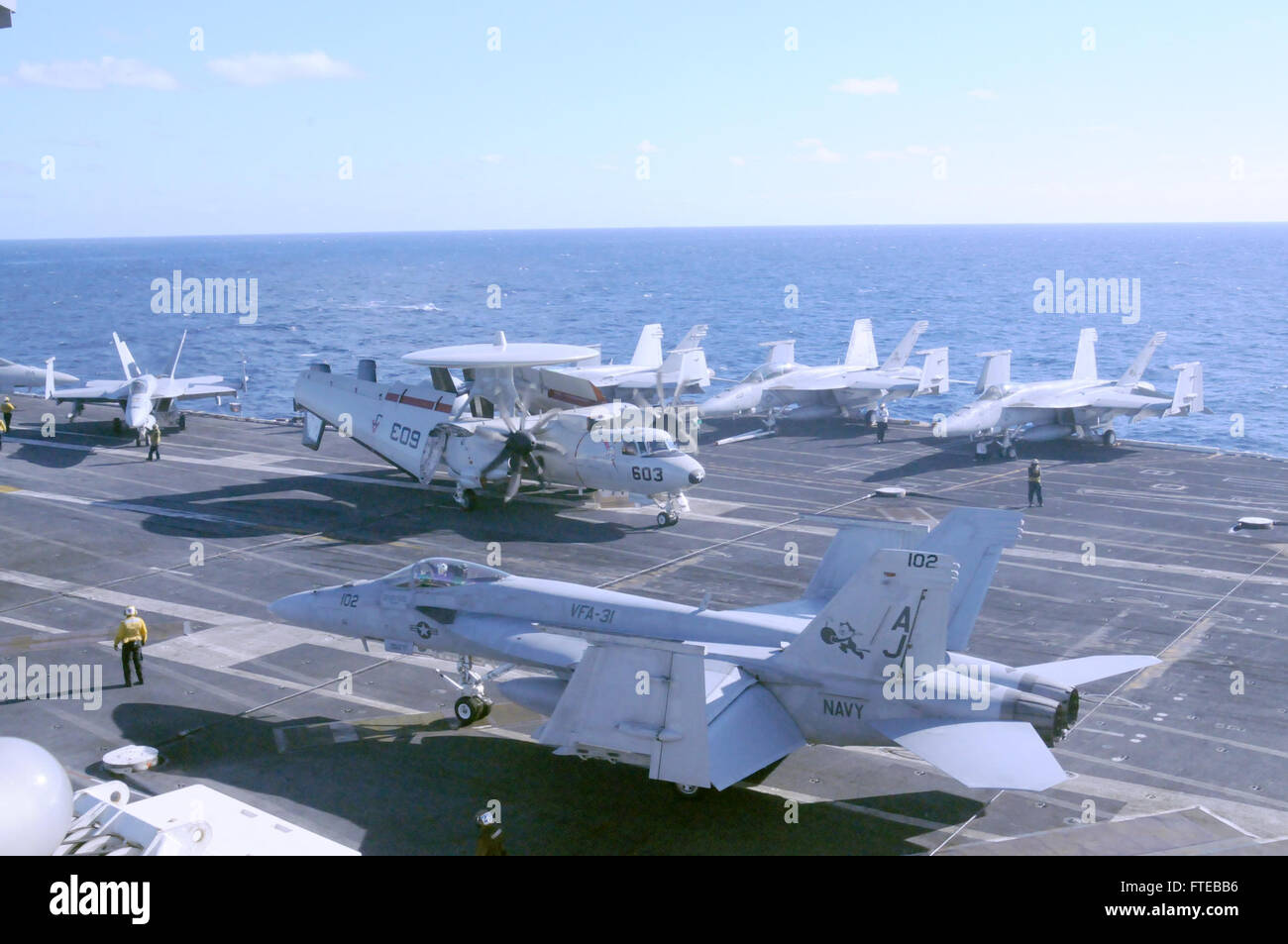 An E-2C Hawkeye from the *Bear Aces* of Carrier Airborne Early Warning ...