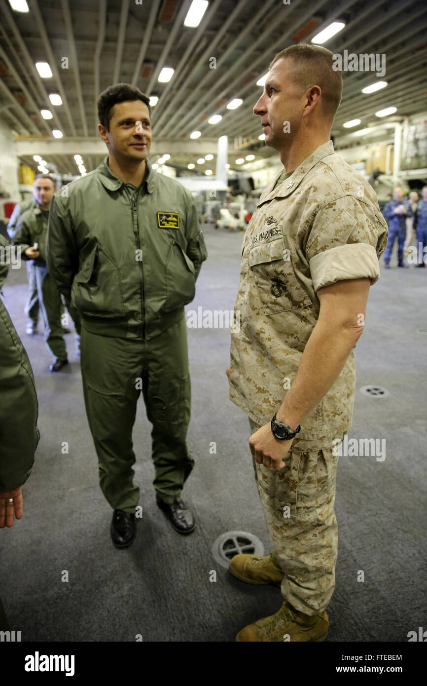 This photograph shows Colonel William R. Dunn of the 22nd Marine ...
