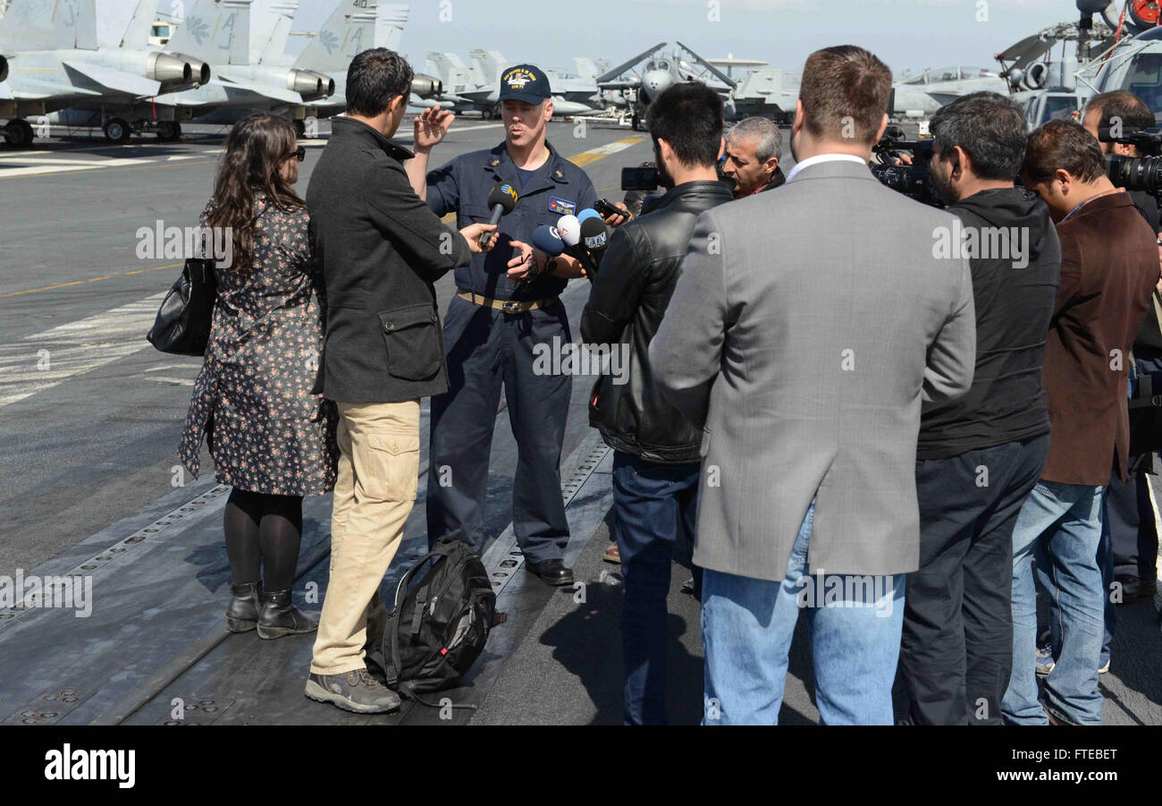 Command Master Chief David Carter engages with members of the Turkish ...