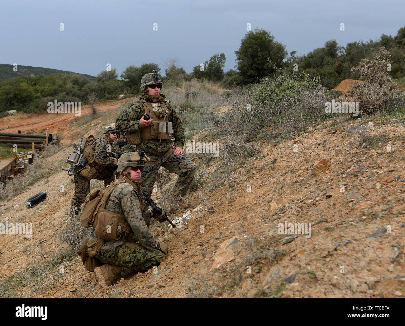 Marines from 1st regiment hi-res stock photography and images - Alamy