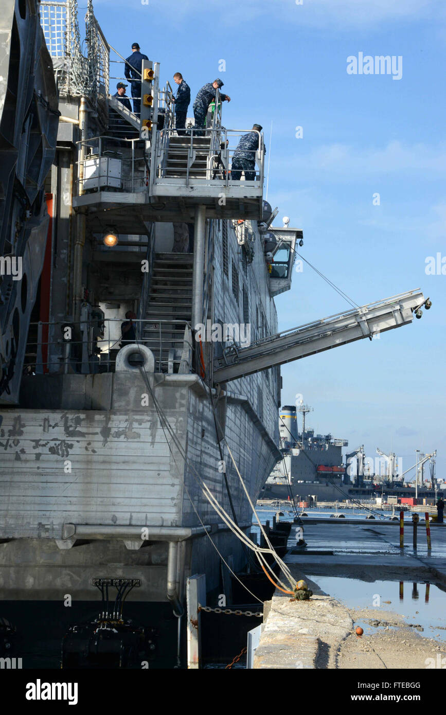 The U.S. Navy's USNS Spearhead (JHSV 1), a joint, high-speed vessel ...