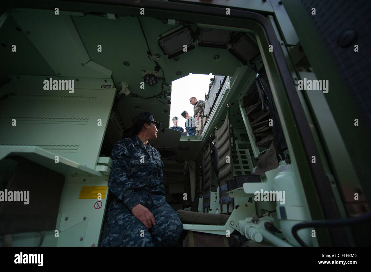 Army tank inside hi-res stock photography and images - Alamy