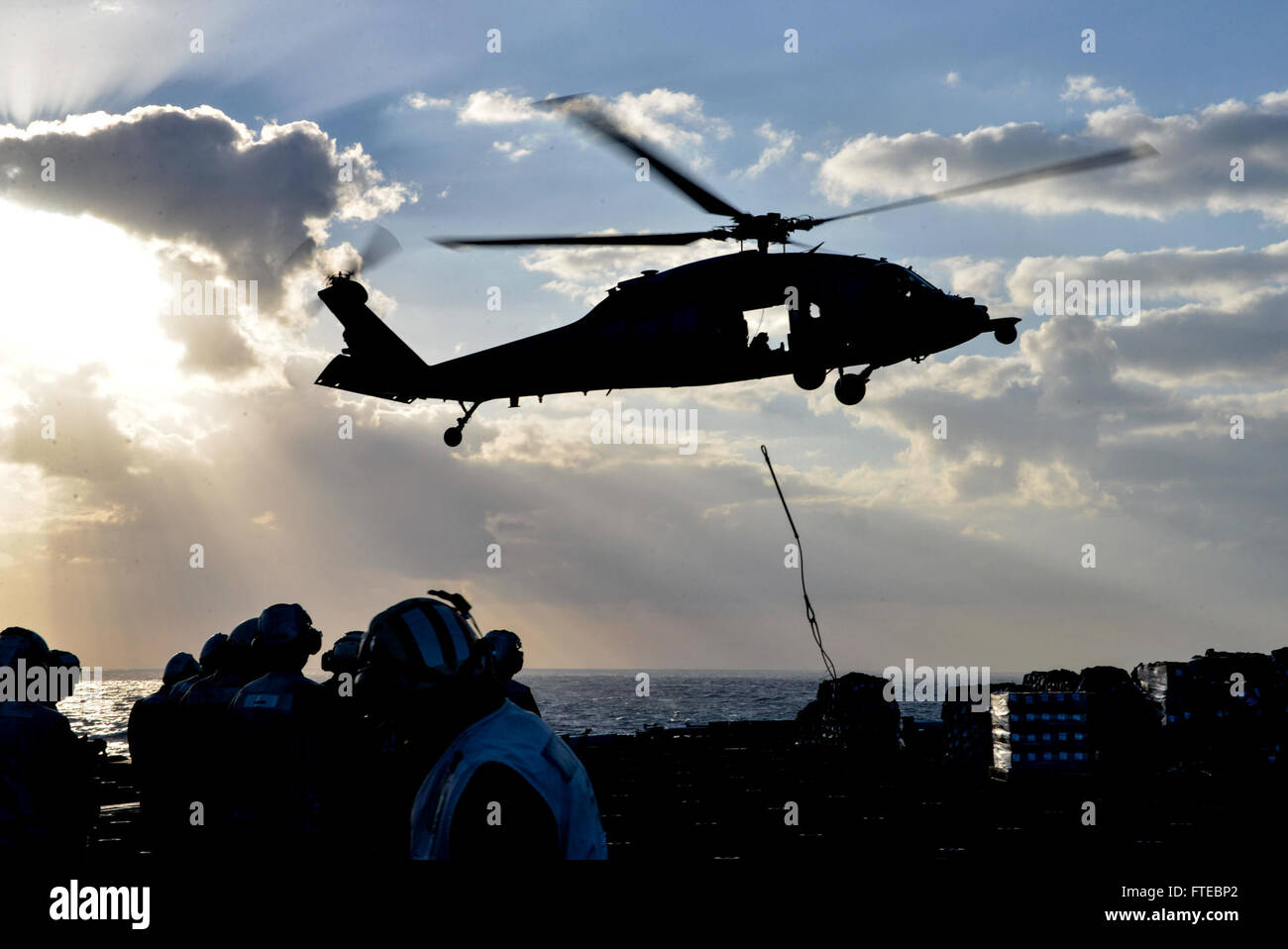 Helicopter cargo delivery hi-res stock photography and images - Alamy