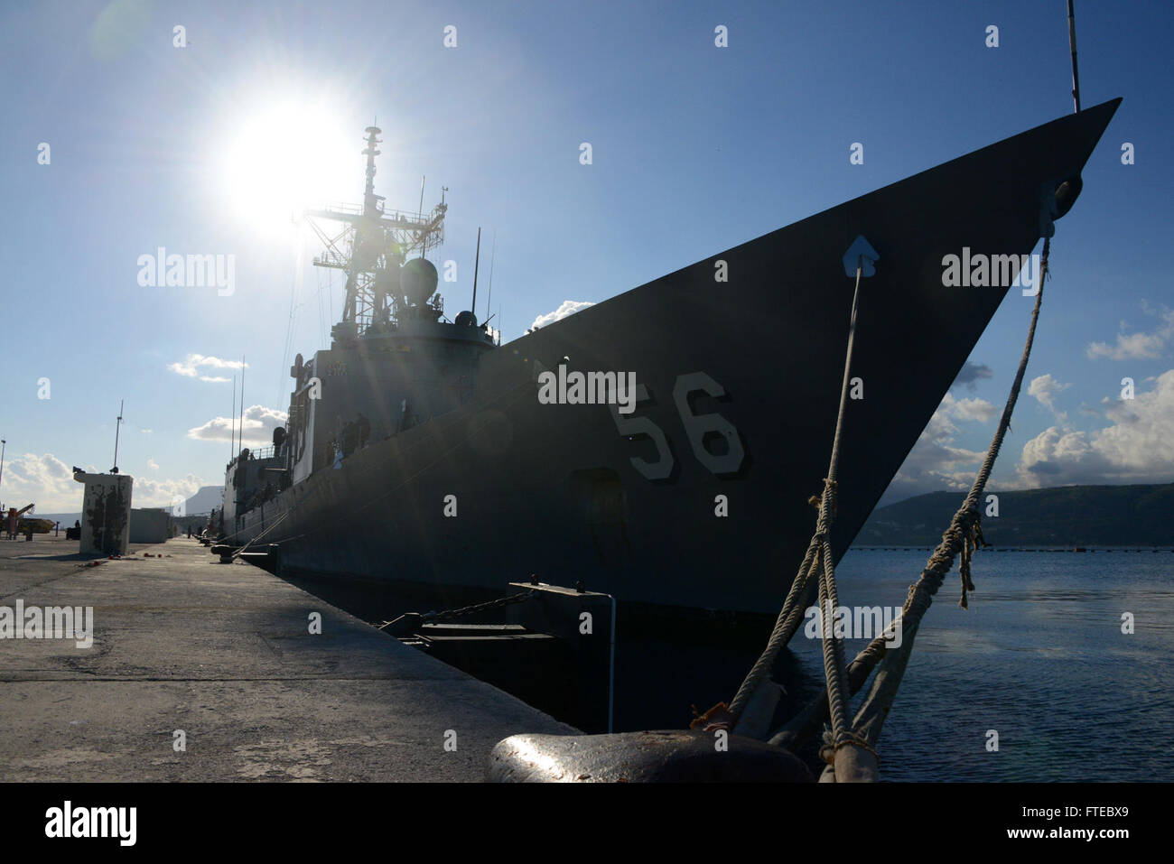 On February 15, 2014, the USS Simpson (FFG-56), a guided-missile ...