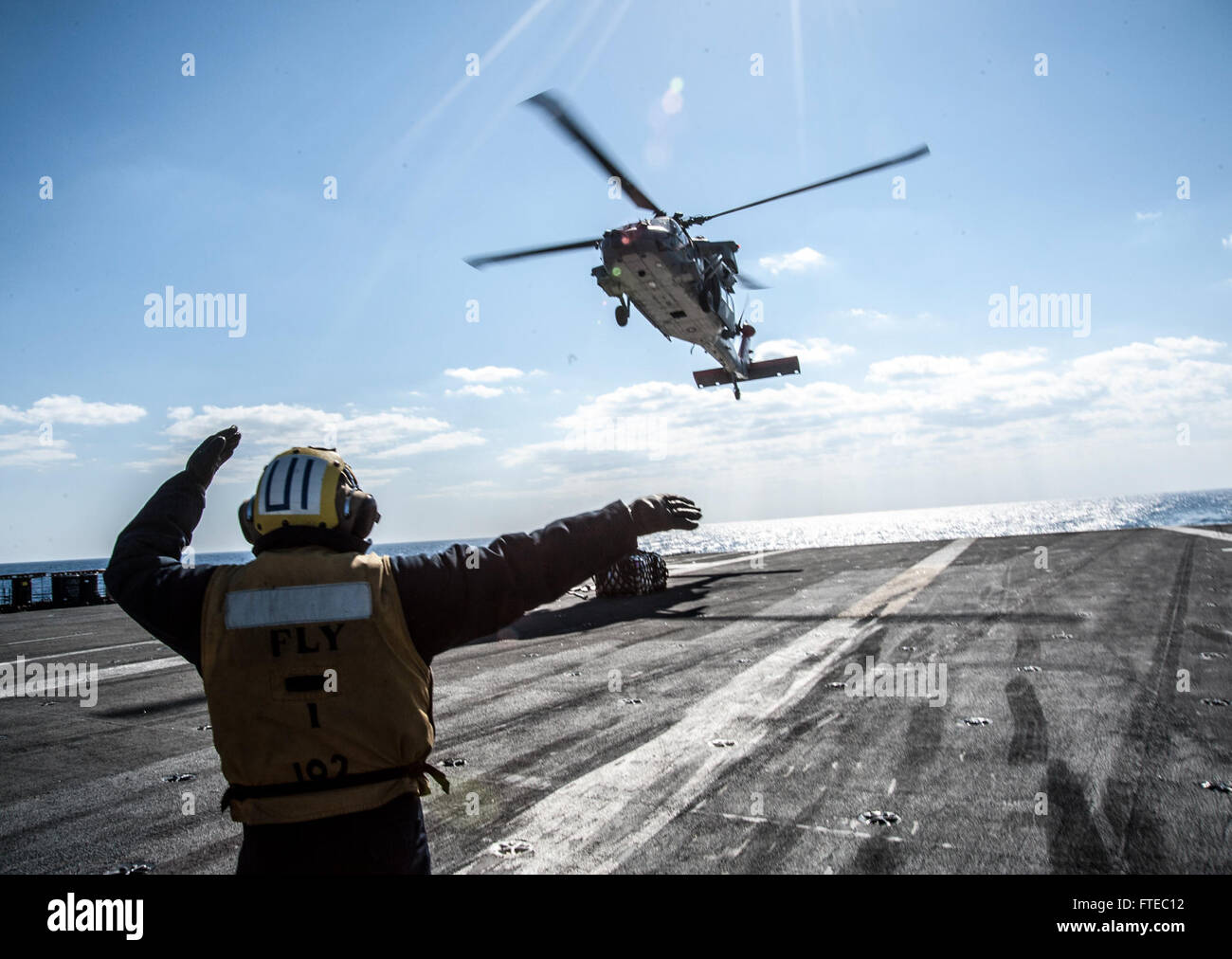 Helicopter Sea Combat Squadron Hsc 14 High Resolution Stock Photography ...